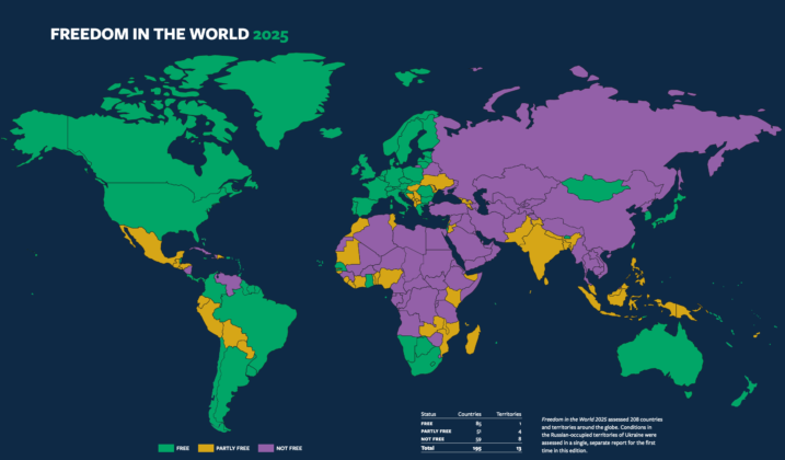 Turkey among top 10 countries with sharpest decline in freedoms ...